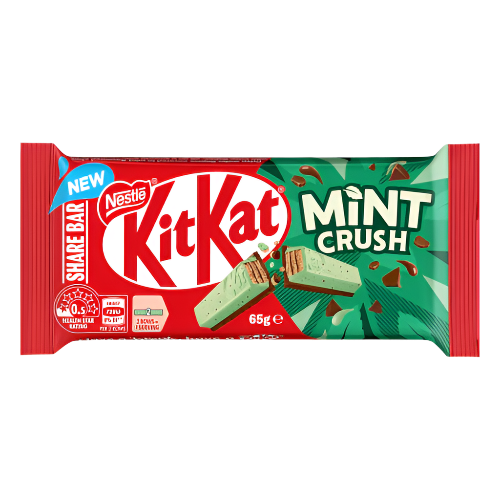 Nestle Kit Kat Mint Crush Chocolate Share Bar 24 x 65g – Tempting Treats