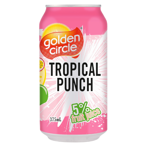 Golden Circle Tropical Punch Soft Drink 24 x 375ml – Tempting Treats