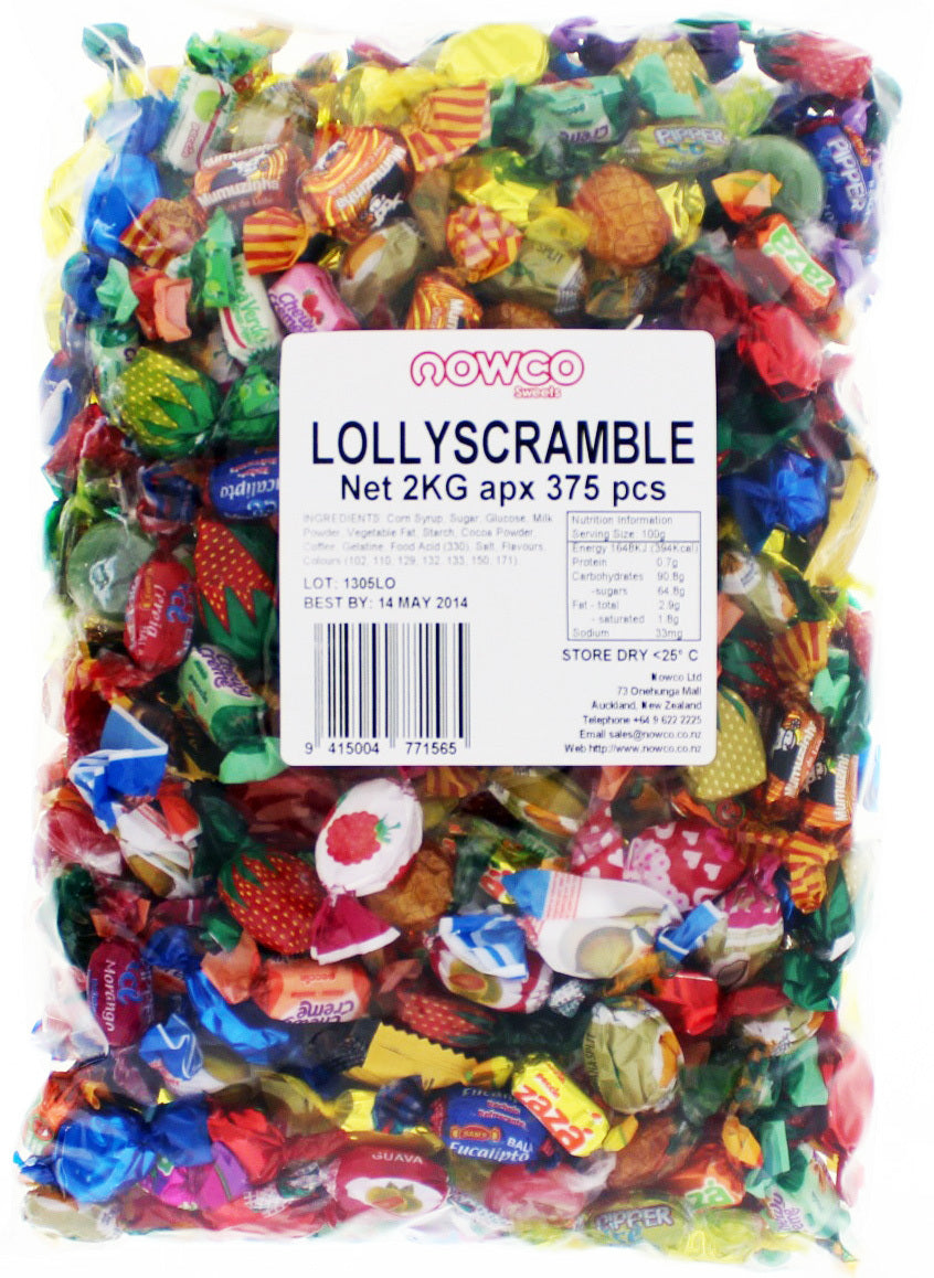 Nowco Lolly Scramble 2kg Bulk Bag – Tempting Treats