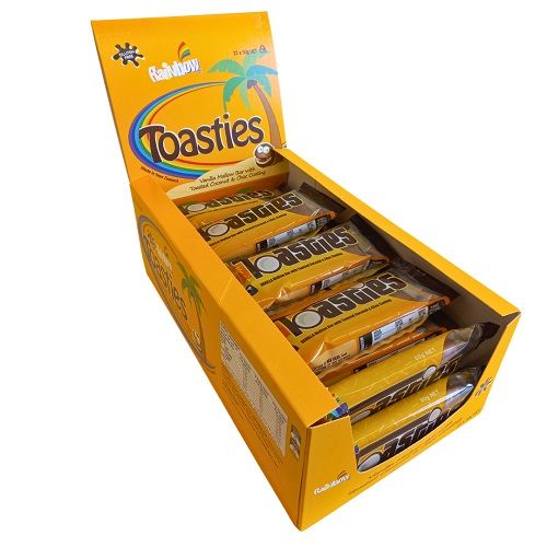 Rainbow Confectionery Toasties 25 x 50g – Tempting Treats